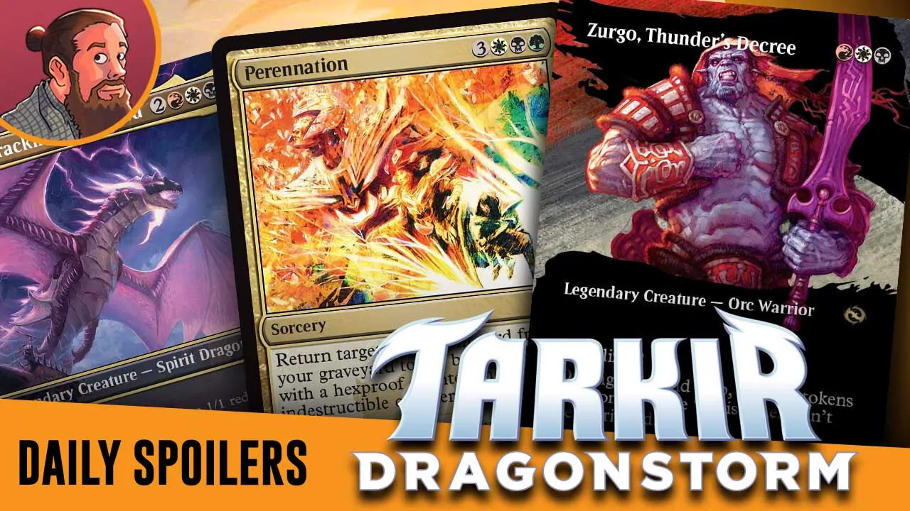 Tarkir: Dragonstorm Spoilers — March 20 | New Zurgo, Mythic Reanimation ...